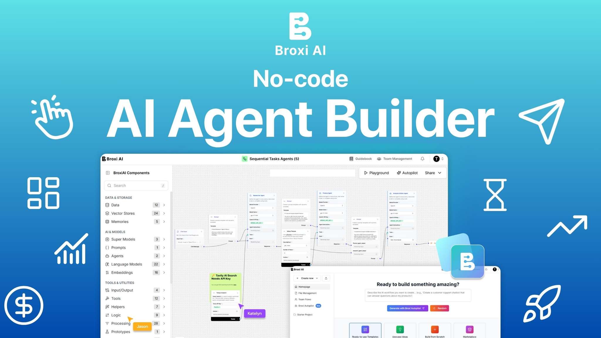 Broxi AI - No Code AI Agent Builder